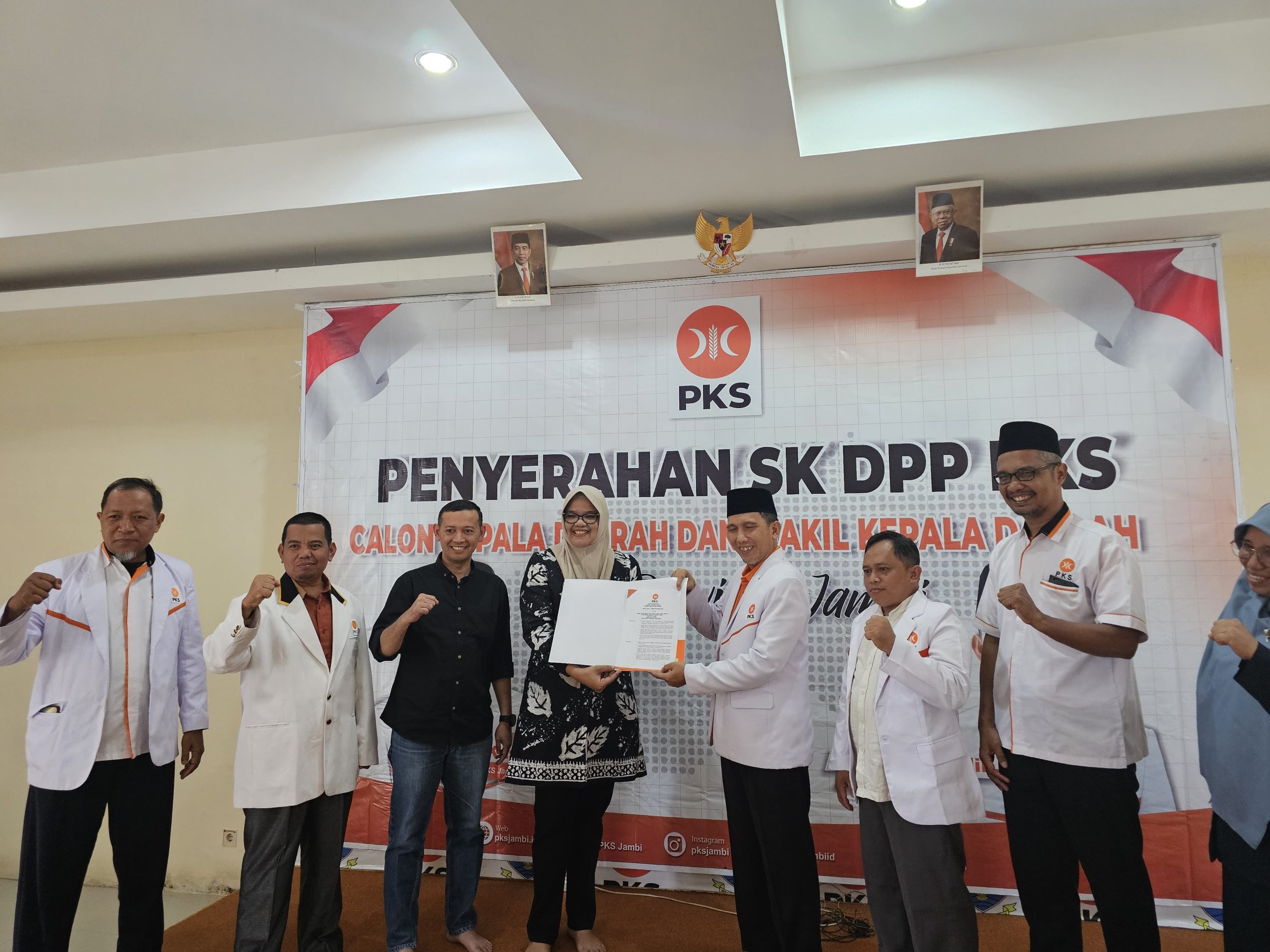 PKS Resmi Usung Dillah Hich - MT Maju Pilkada Tanjab Timur - Brita Jambi